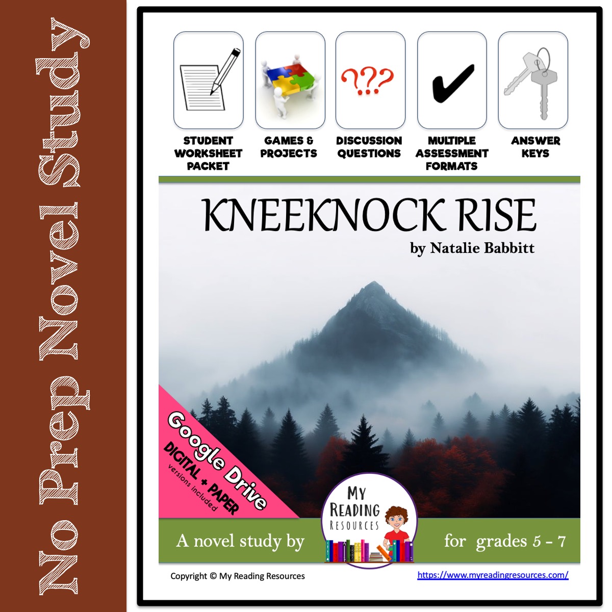 Kneeknock Rise Novel Study - My Reading Resources