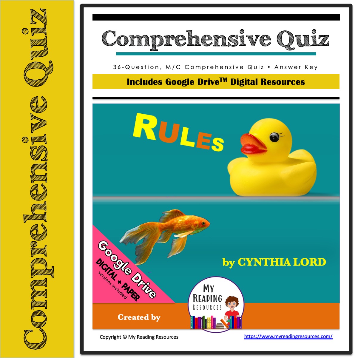 Rules Comprehensive Quiz - My Reading Resources