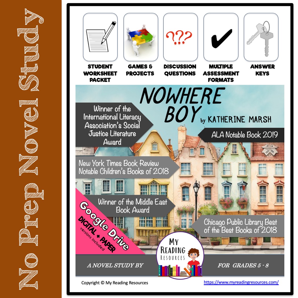 Nowhere Boy Novel Study - My Reading Resources